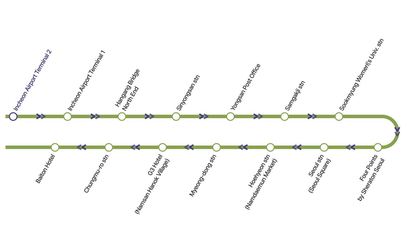 [Incheon Airport] Airport Limousine Bus Ticket (One-way/Round-trip) - Klook
